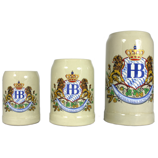 HB Ceramic Stein | Lion Crest Design – Empire Liquor